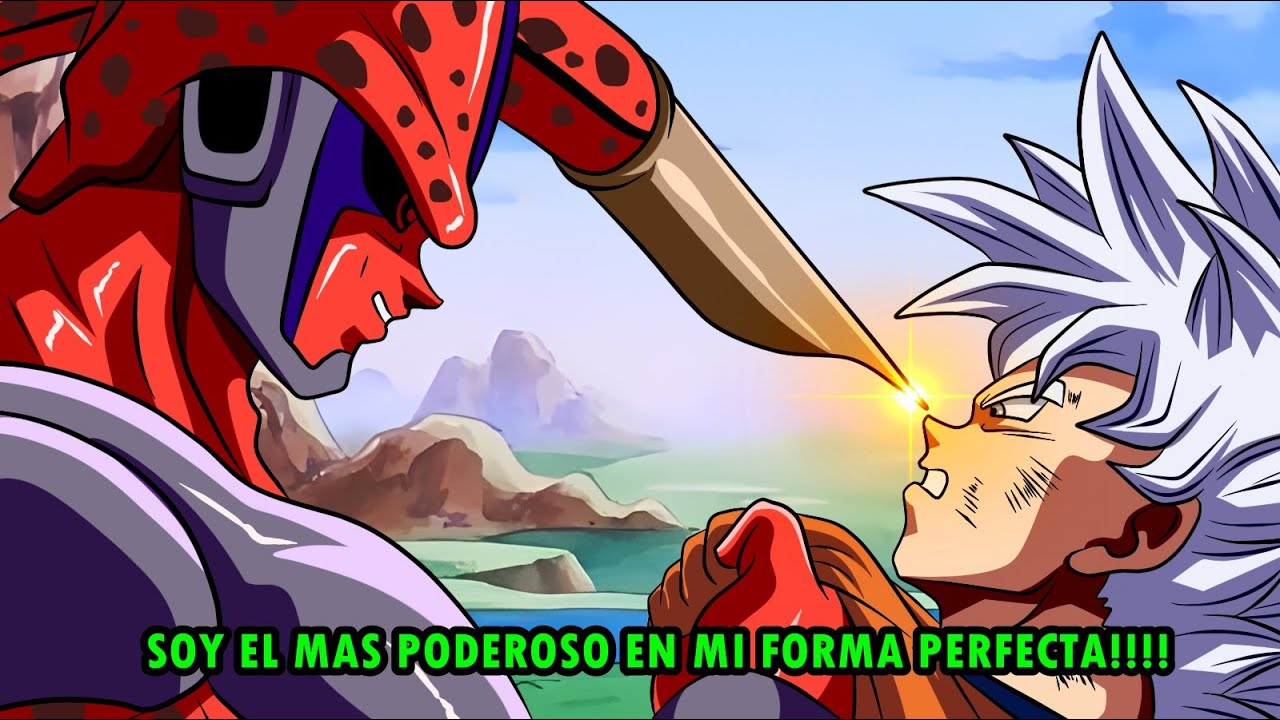 Cell max Perfecto puede derrotar a goku Ultra Instinto | El poder ...