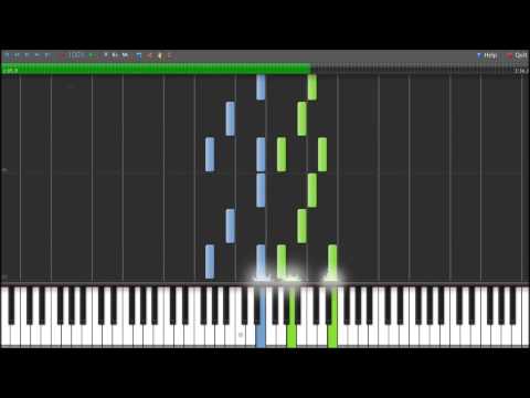Dustin O'Halloran- Opus 18 (Synthesia Tutorial)