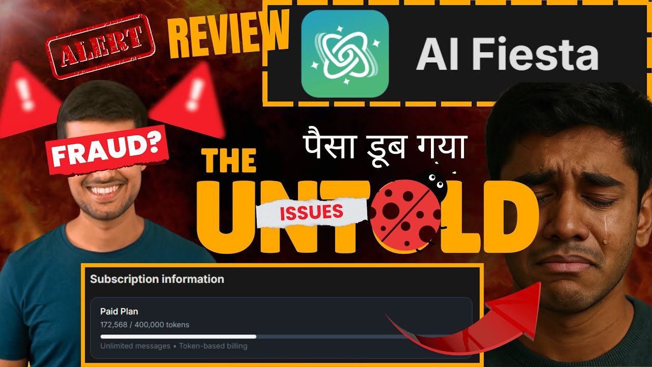 AI Fiesta Review | Dhruv Rathee | Bugs, Performance Issues & Token ...