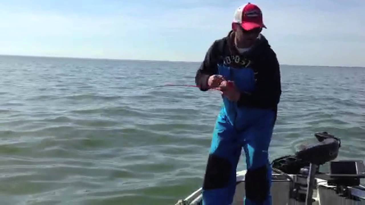 Lake St. Clair Fishing Tip with Jon Bondy - Downsizing - YouTube