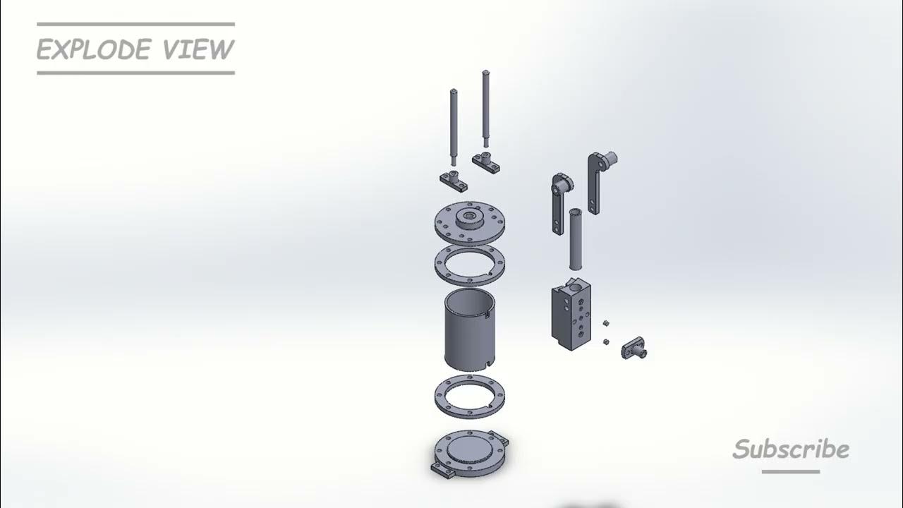 EXPLODE VIEW ON SOLIDWORKS - YouTube
