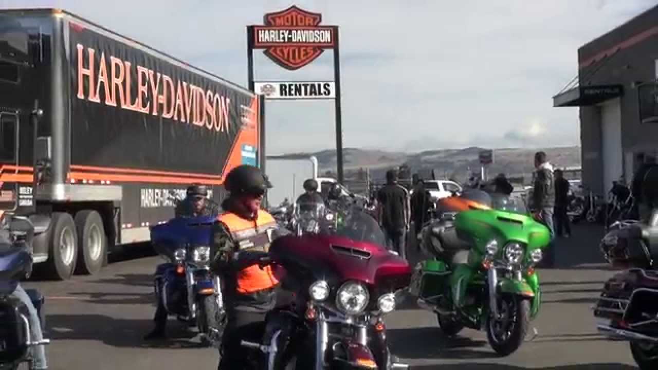 TEST OUR METAL Harley Davidson Demo Day at Kamloops HD - YouTube