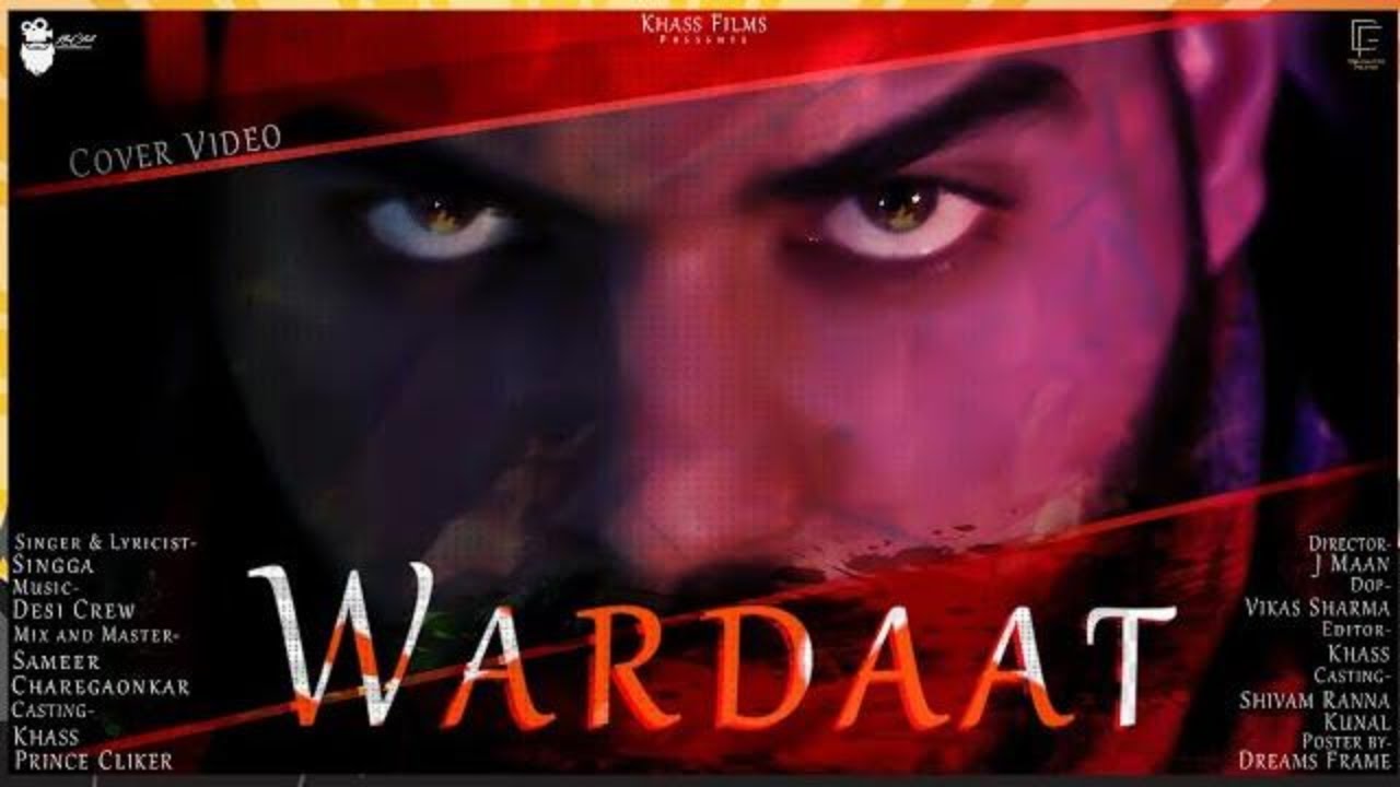 WARDAAT : SINGGA (Cover Video) KHASS | Latest Punjabi Songs | FULLHD ...