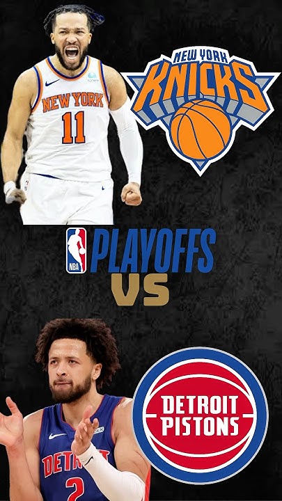 Detroit Pistons Vs New York Knicks Game 1 April 20 Shorts Highlights #shorts #nba - YouTube