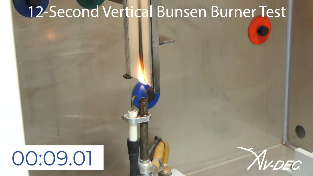 HT3935-7FR_horiz_and_vert_burn_test 2 - YouTube