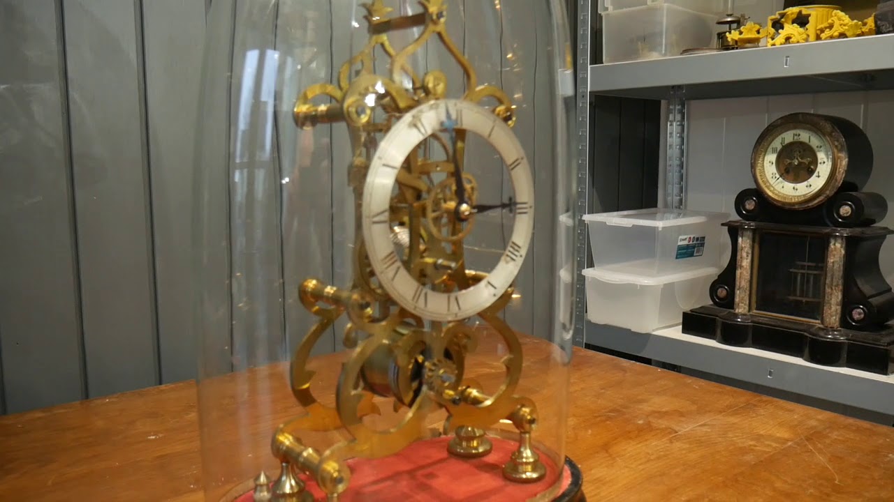 Skeleton clock - YouTube