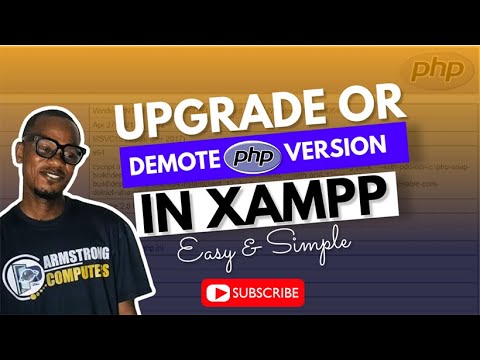 upgrade or demote php version in xampp, 📥How to download php version ...