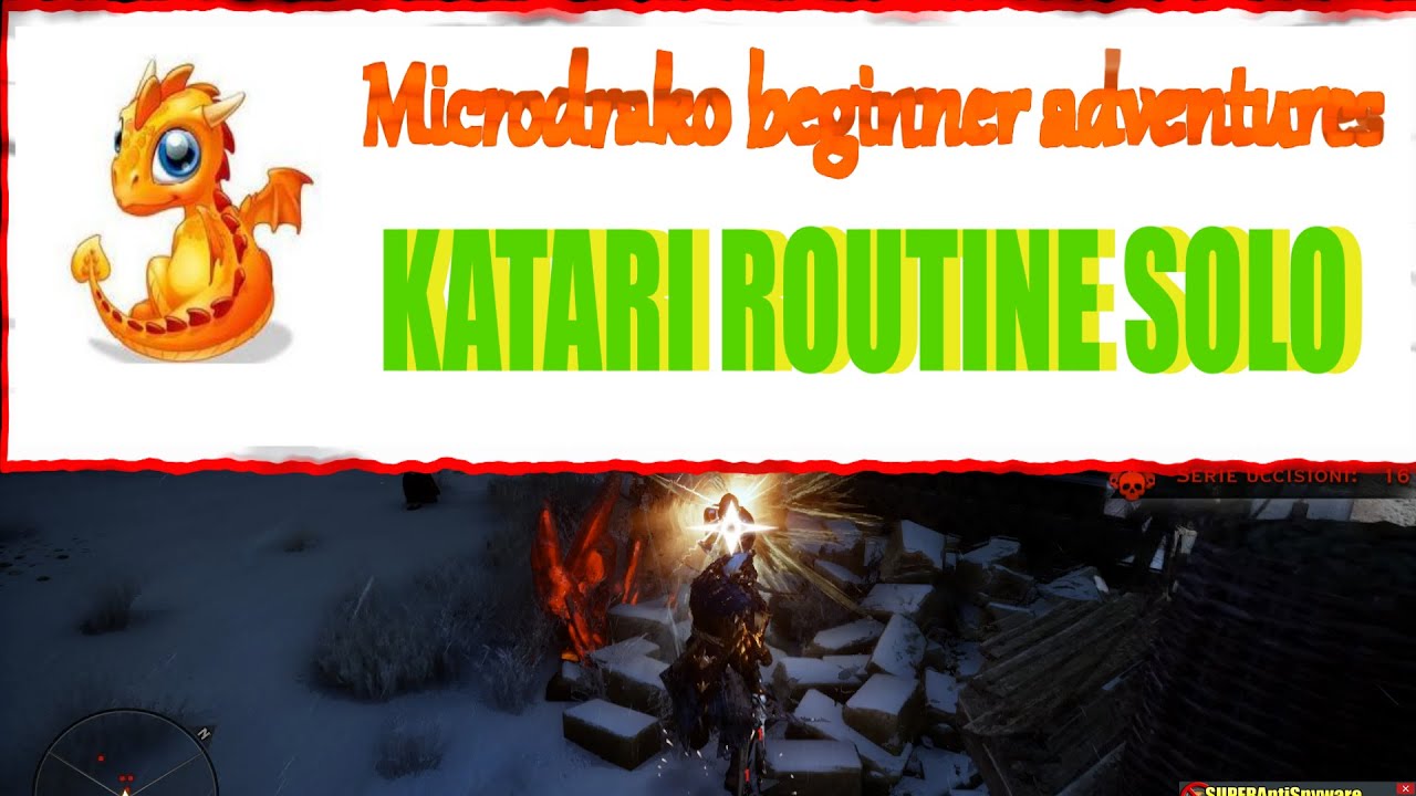 2021 Dragon age multiplayer - MICRODRAKO Katari routine solo - YouTube
