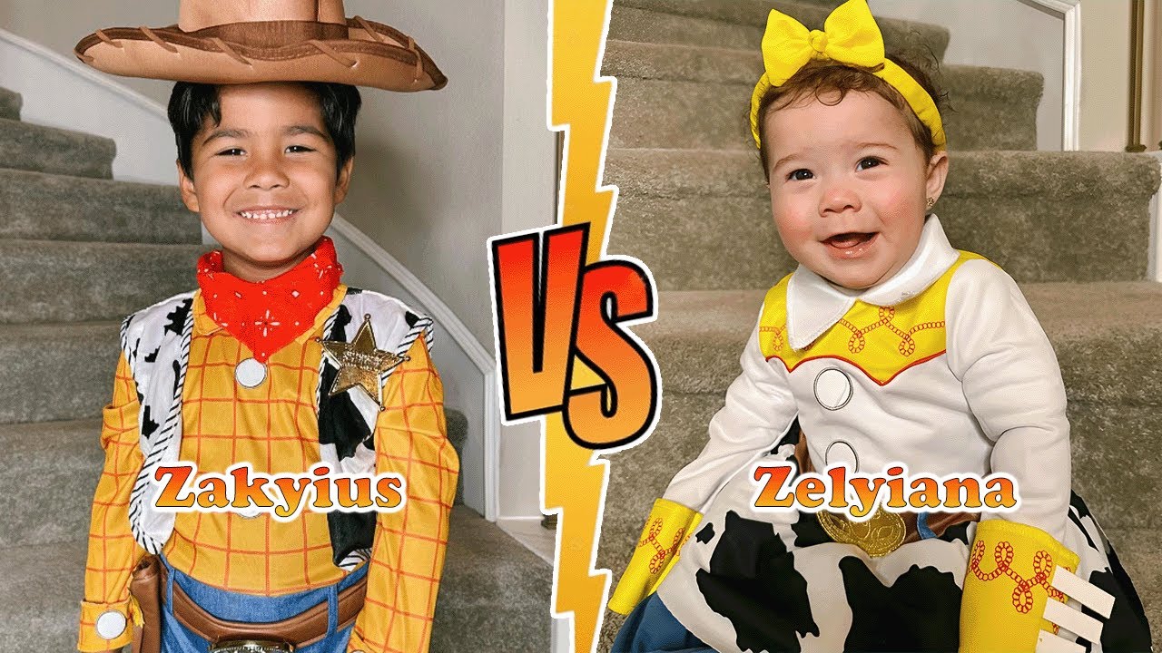 Zakyius Trench VS Zelyiana Trench Transformation 🌈 MiniToStar From Baby ...