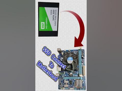 How to Connect SSD to PC (Motherboard)#shorts #computer - YouTube