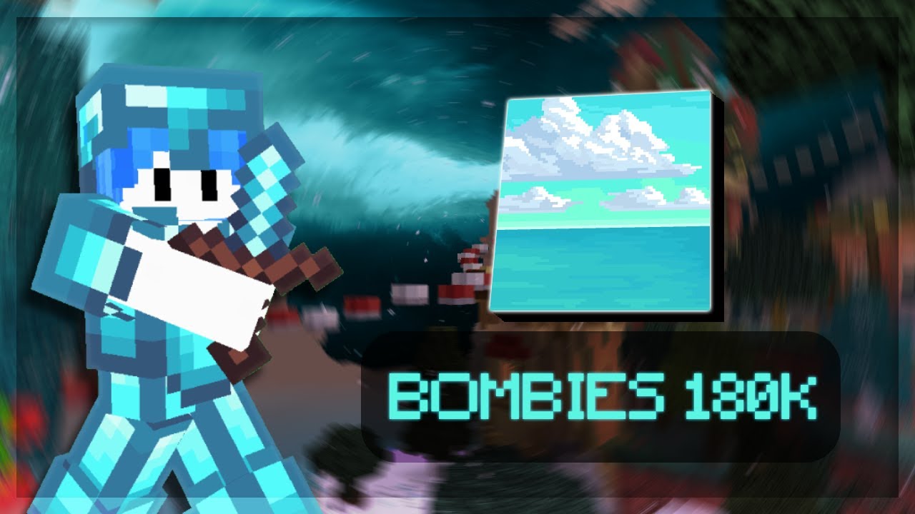 Bombies 180K Default 16x | Best Texture Pack PvP Mcpe | 1.21+ - YouTube