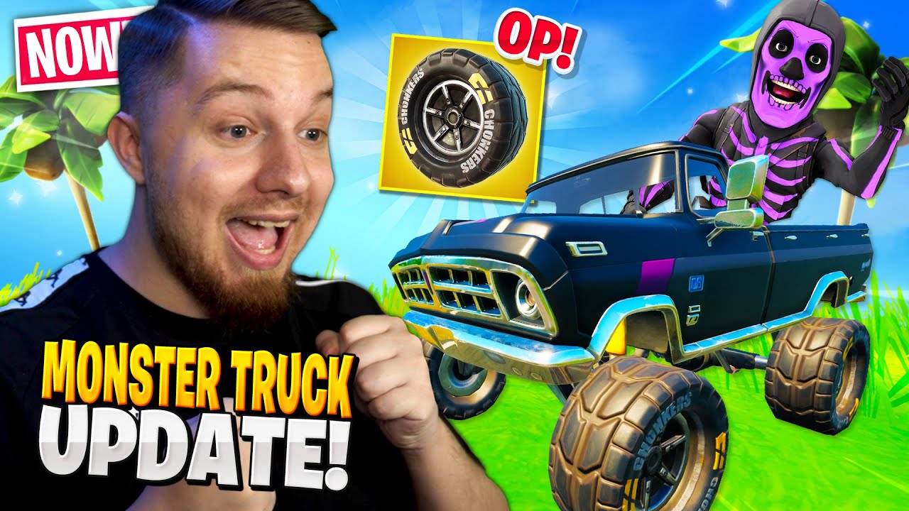 MONSTER TRUCK już w Fortnite ... (nowy MYTHIC!) - YouTube