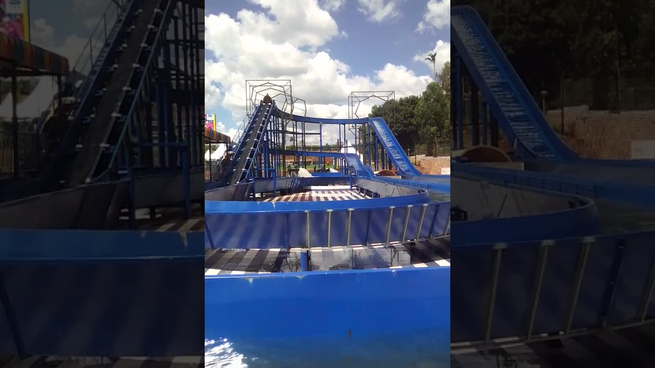 Roller coaster at two rivers mall limuru - YouTube
