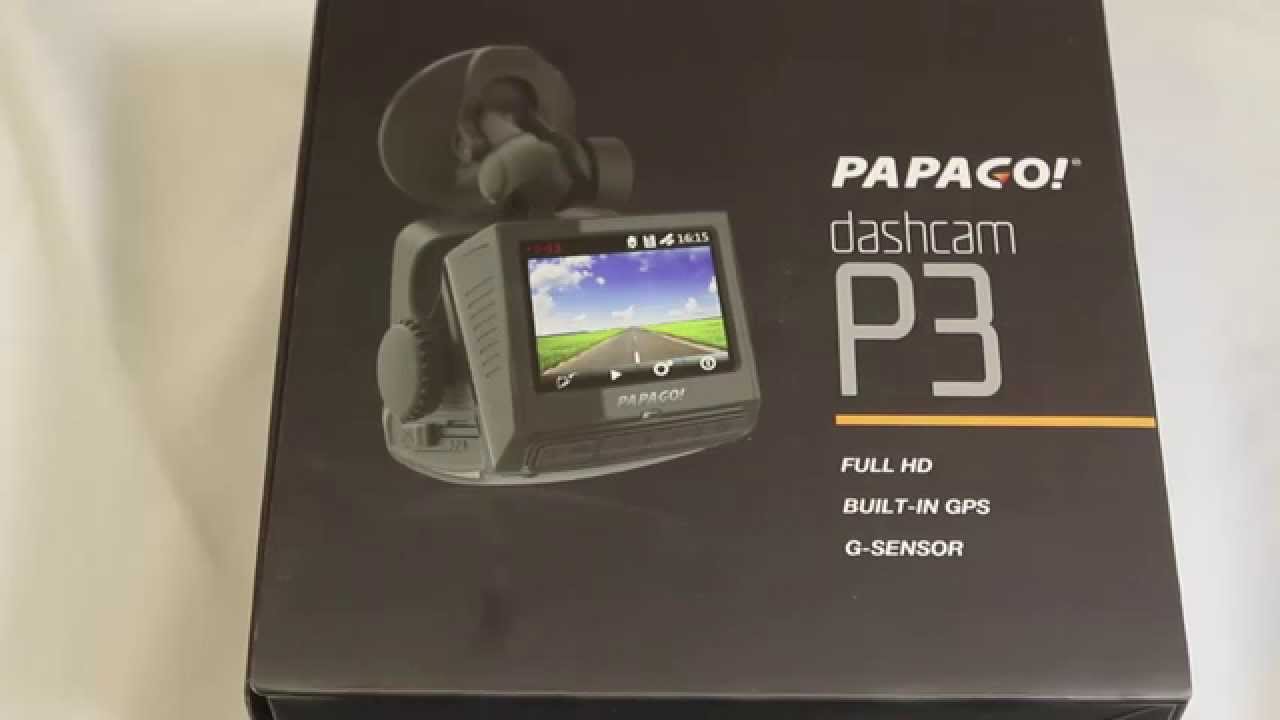 Papago P3 Dashcam Review Papagoinc - YouTube
