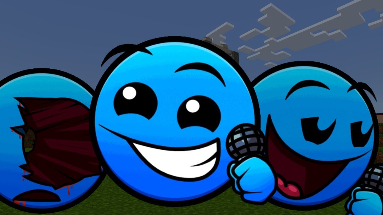 FNF WATER ON THE HILL but in Minecraft - YouTube