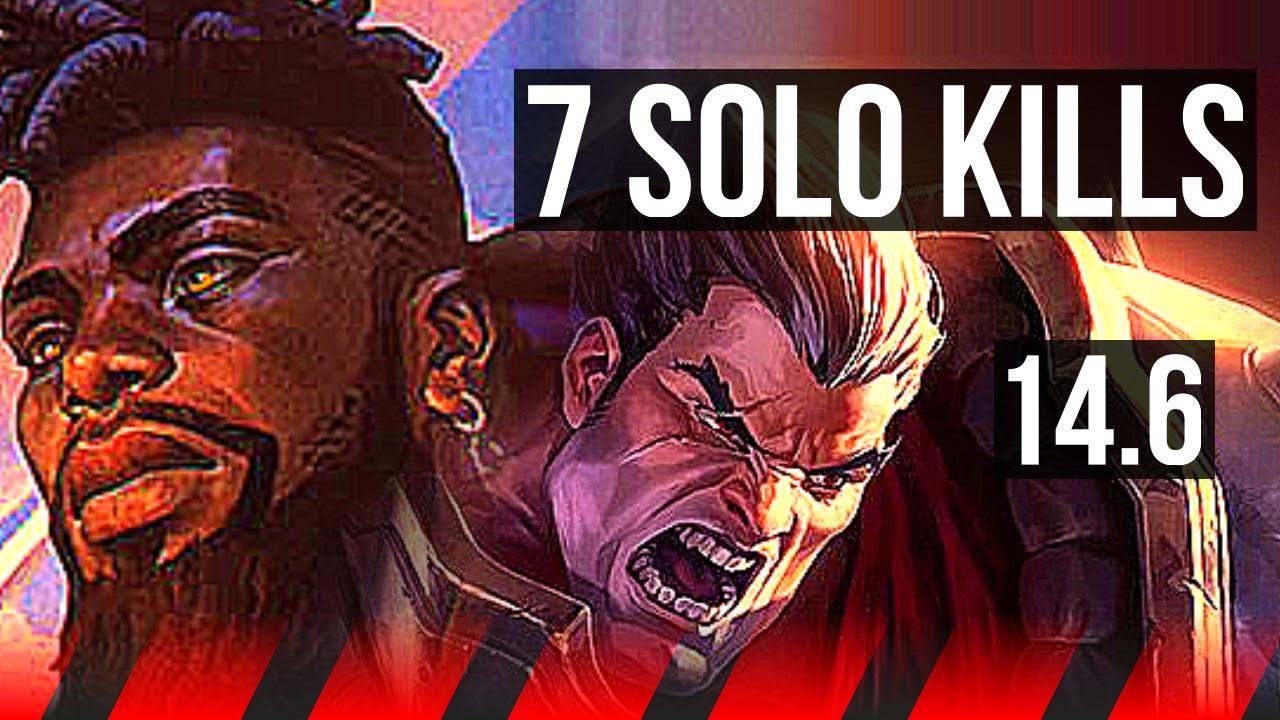 Ksante Vs Darius Top 7 Solo Kills 1100 Games Dominating Br
