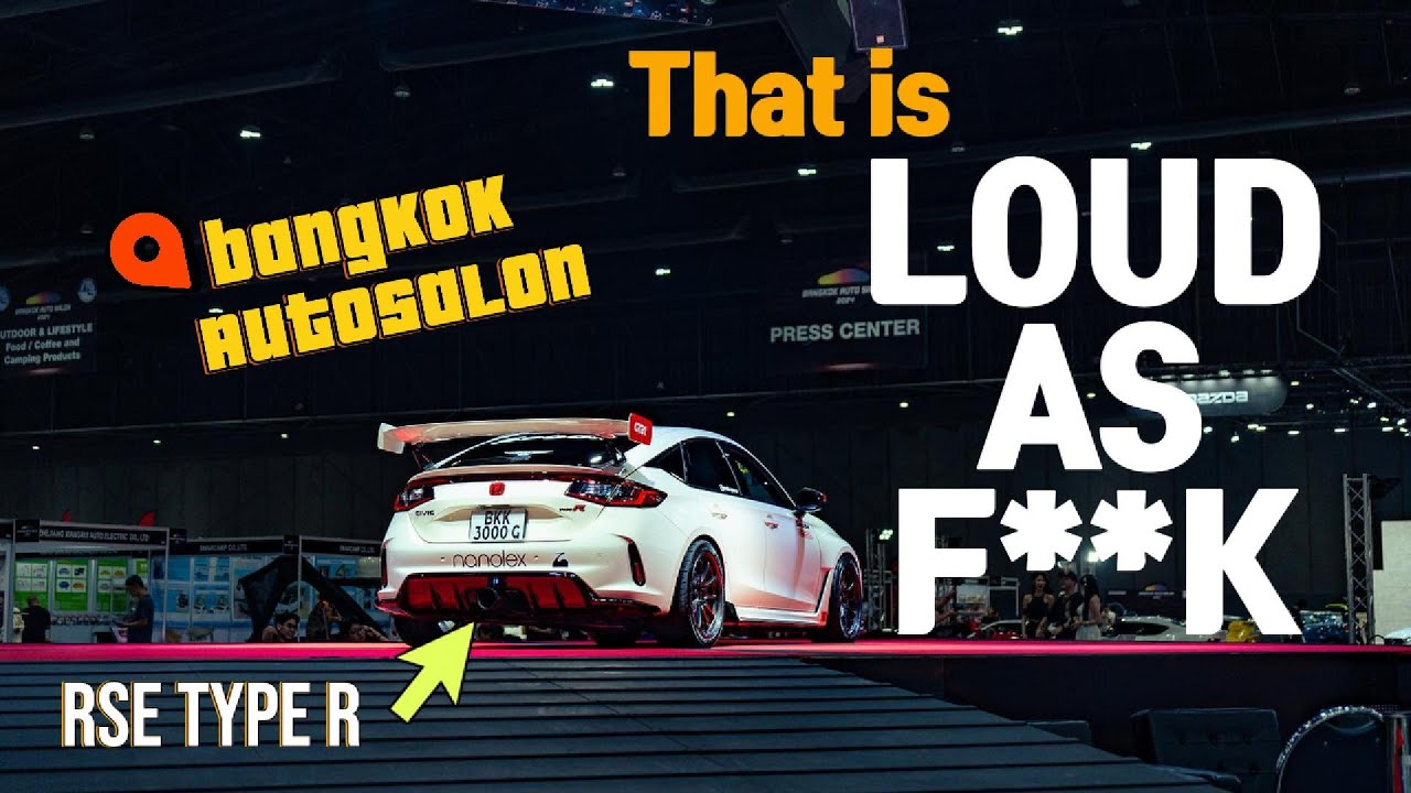 FL5 Tomei RSE Titanium Type R Exhaust - YouTube