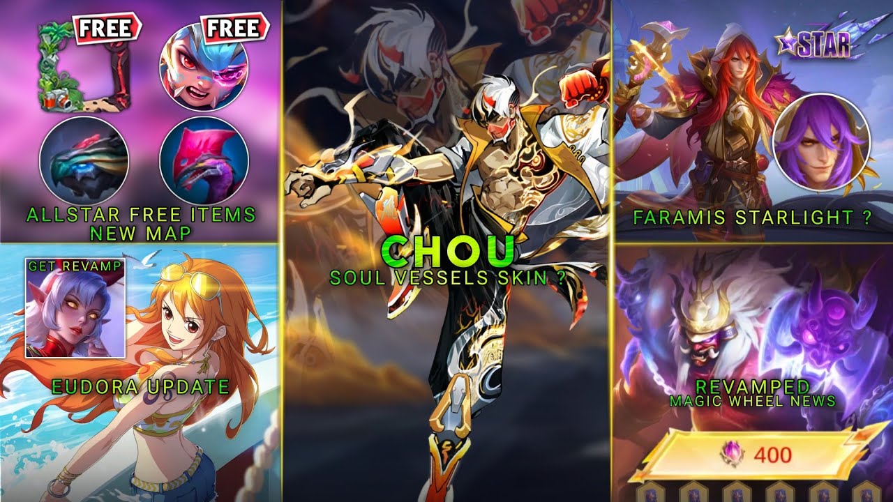 CHOU SOUL VESSELS, NAMI & REVAMPED EUDORA UPDATE, REVAMPED MAGIC WHEEL ...
