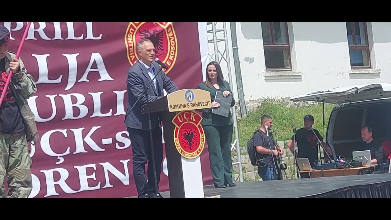 Nait Hasani ,Drenoc Rahovec 26 vjetori daljes publike te UÇK ne Zonen e ...