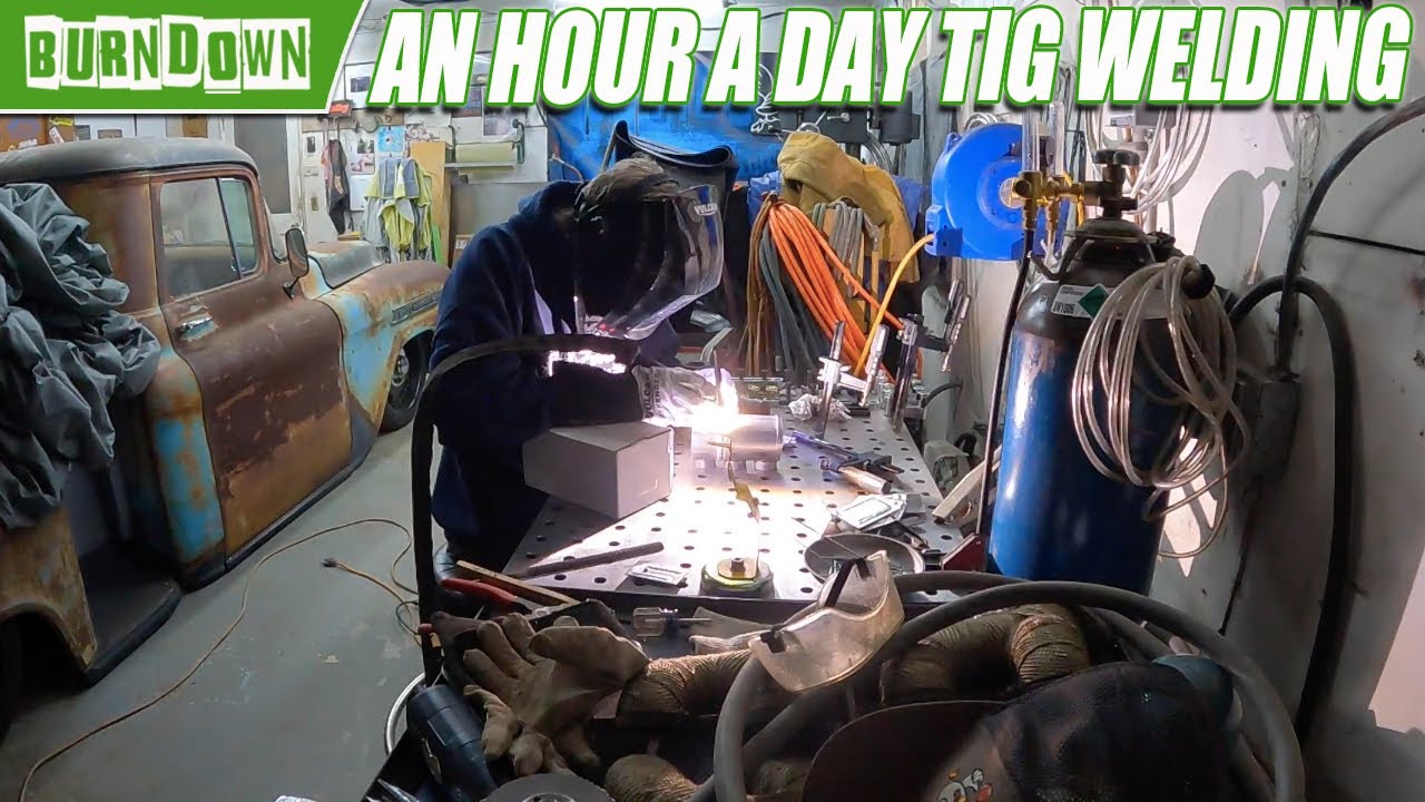 An Hour A Day Welding Practice - YouTube