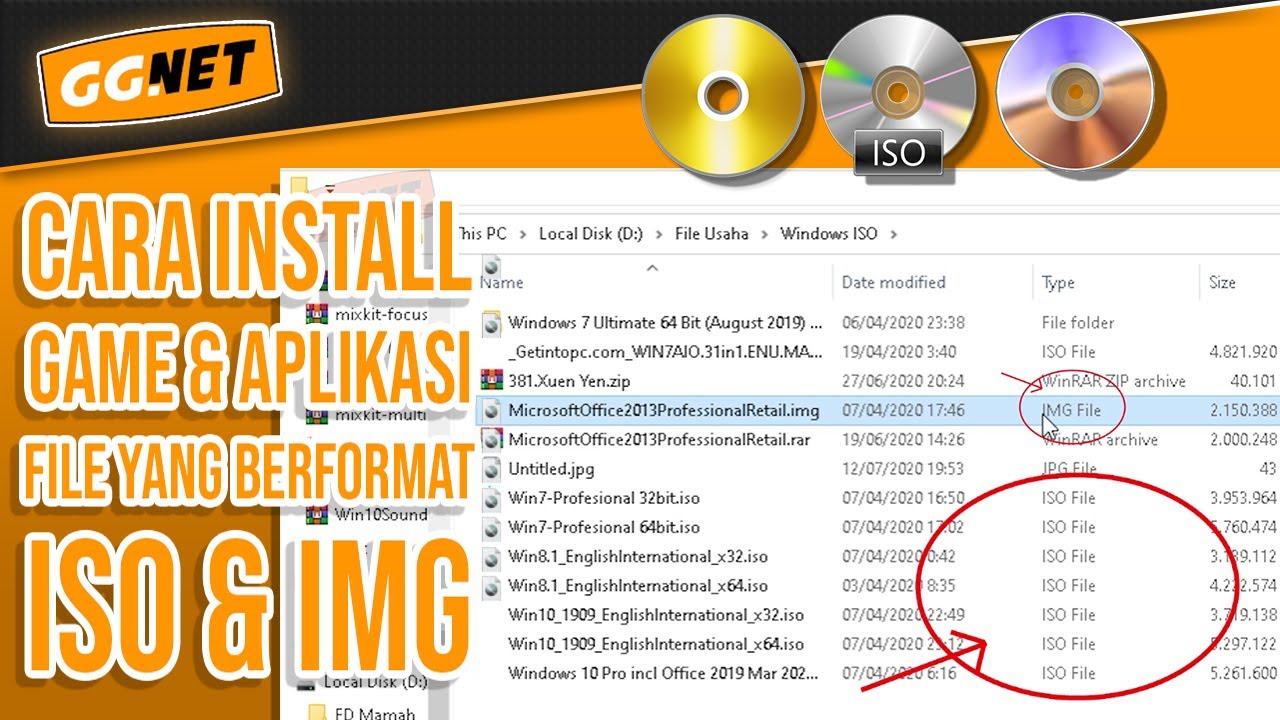 Tutorial Cara Install File Game & Software Aplikasi Berformat .ISO dan ...