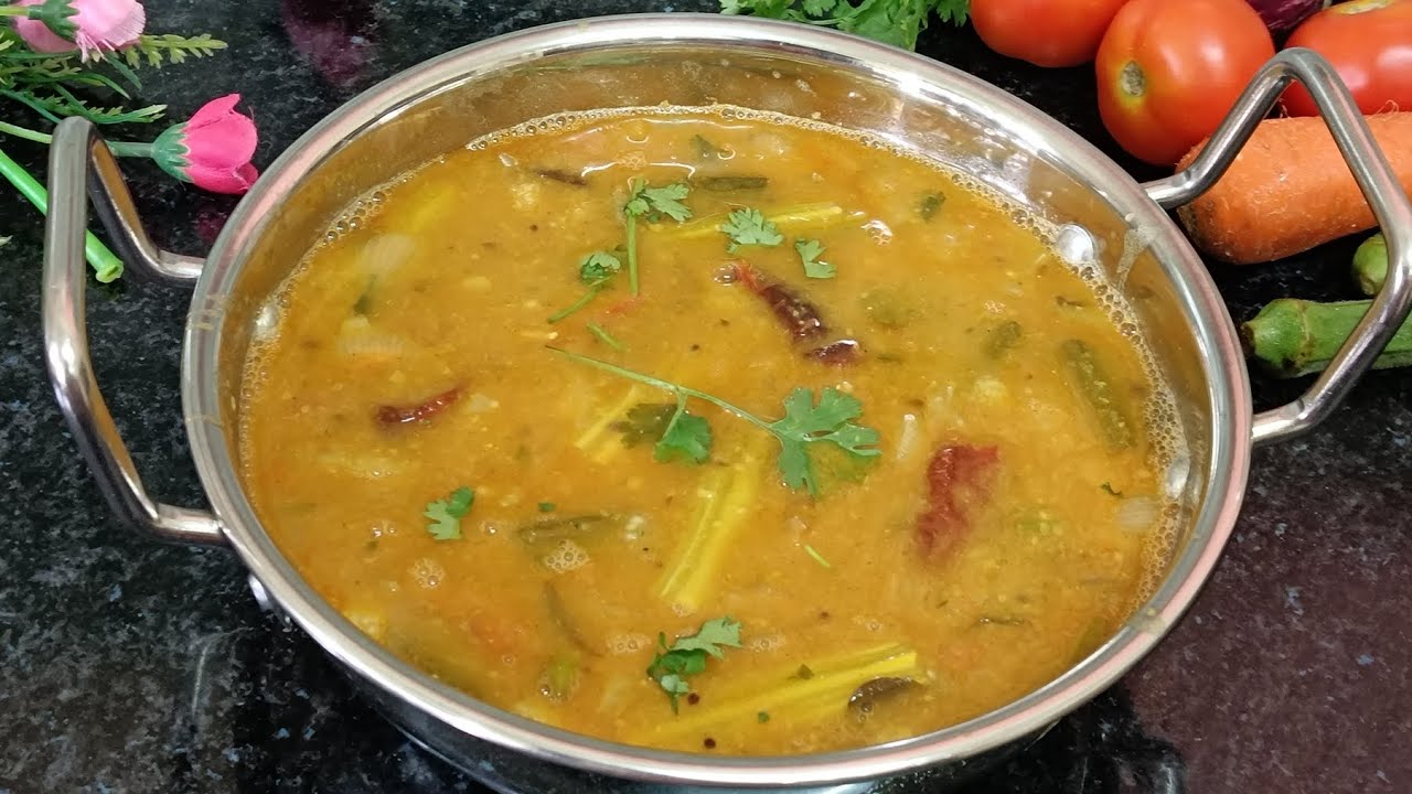 Sambar Recipe/pappu charu Recipe/curry Recipe - YouTube