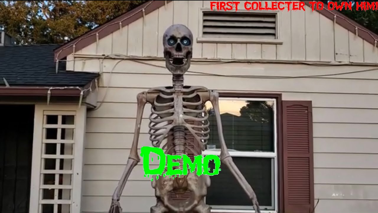 Morris costumes Towering skeleton With projection eyes Demo video ...