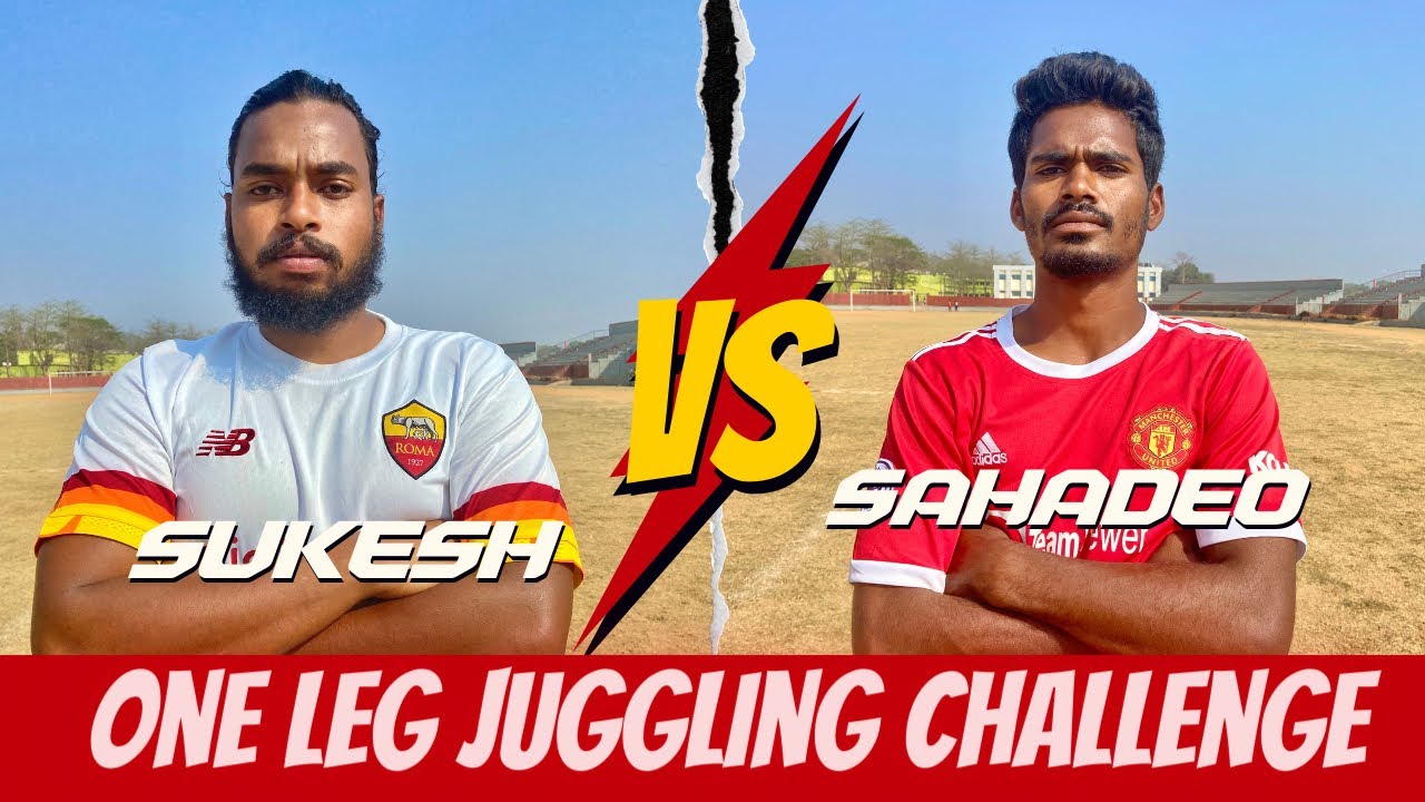 Juggling Challenge | One Leg Soccer Juggling Challenge ⚽️🔥 - YouTube