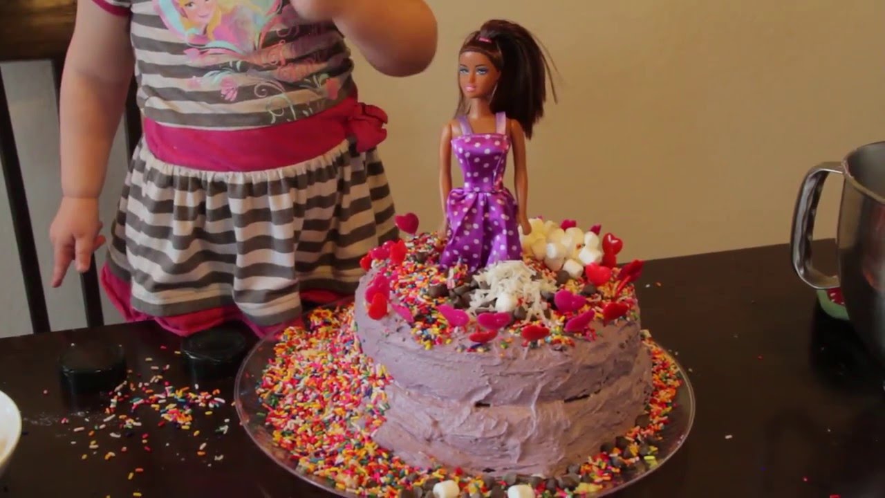 PINTEREST FAIL!! Barbie Cake - YouTube