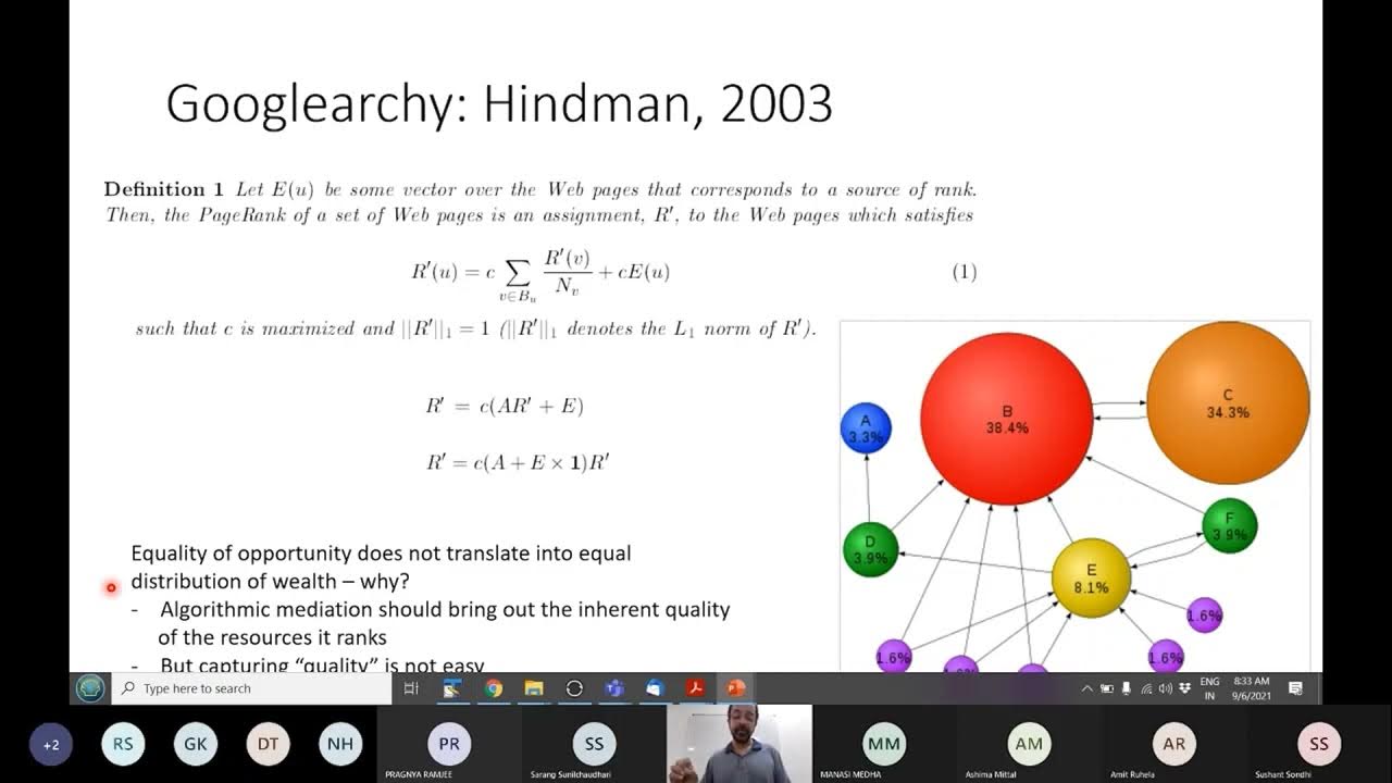 Module 2c-1: Ethics of algorithms and AI - Web search, feedback loops ...
