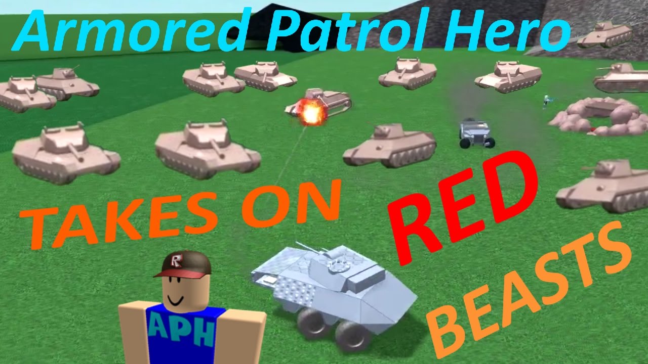 Armored Patrol Hero TAKES ON RED BEASTS - YouTube