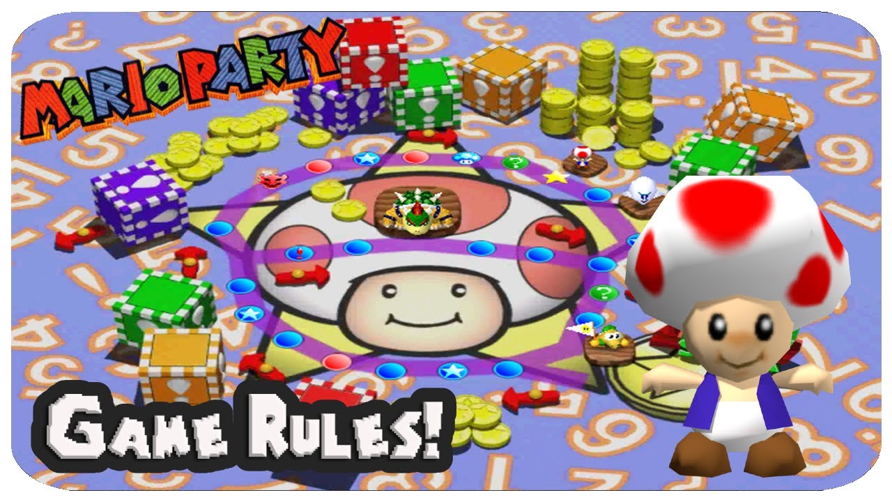 Mario Party 1 - Game Tutorial (HD) - YouTube