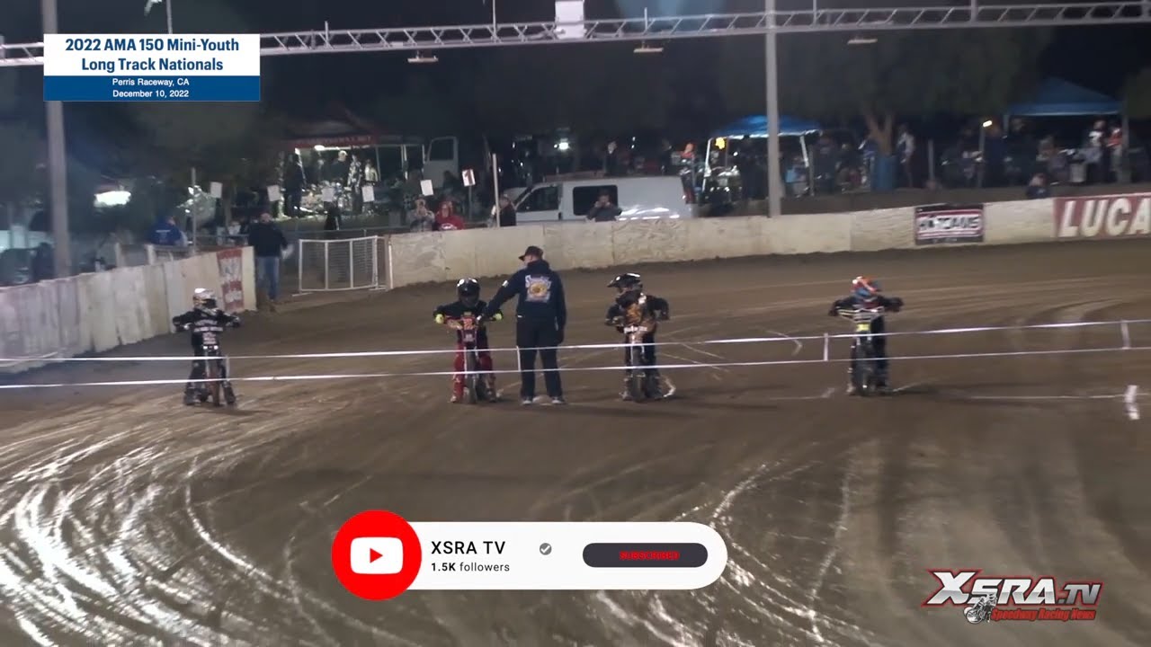 ROUND 2 - AMA 150 Mini-Youth Speedway Long Track Nationals 2022 # ...
