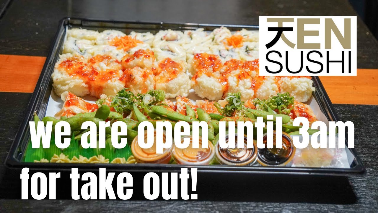 Order Ten Sushi’s Various Platter? Happy New Year from Ten Sushi ...