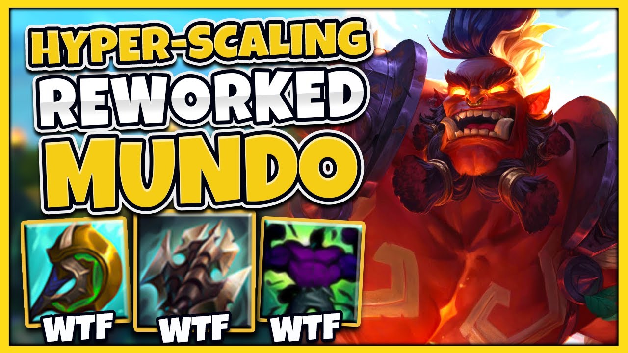 THE NEW STRONGEST LATE-GAME CHAMPION?! AD TANK MUNDO REWORK IS ...