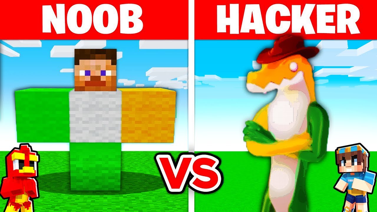 NOOB vs HACKER: GUMMIGOO House Build Challenge in Minecraft (The ...