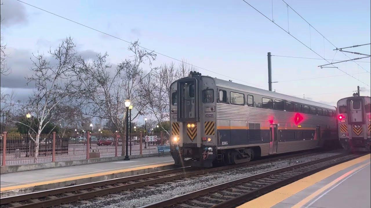 Amtrak California and Caltrain emu - YouTube