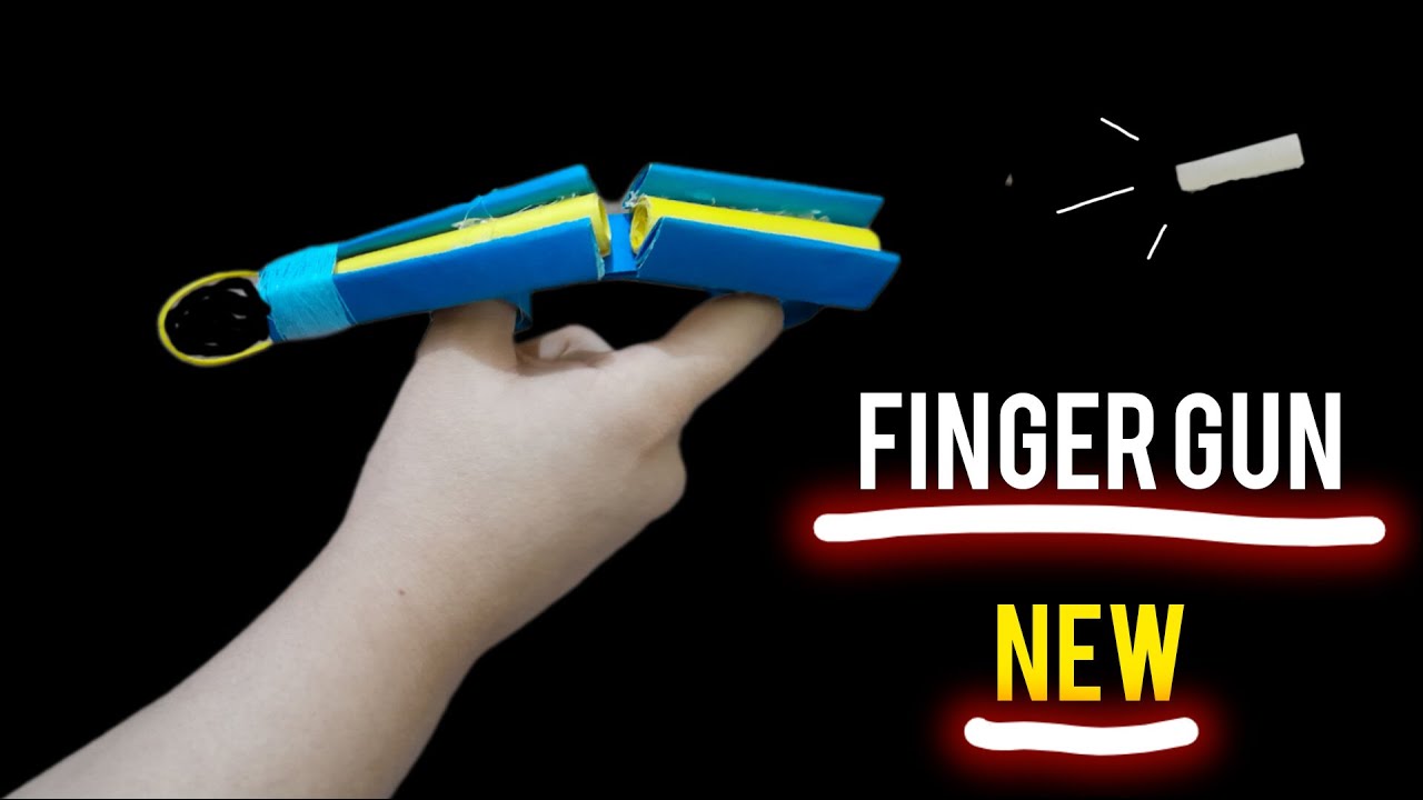 Op Paper Finger Gun | How to make a finger gun like an origami artist ...