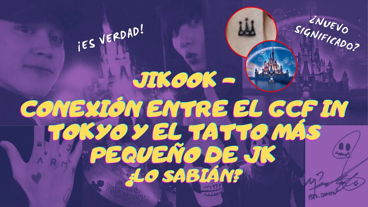 JIKOOK - CONEXIÓN ENTRE EL GCF IN TOKYO Y EL TATTO DE JK ¿LO SABÍAN ...