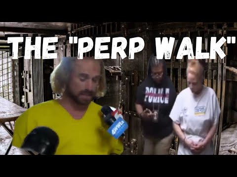 THE Perp Walk....#truecrimecommunity #awareness - YouTube