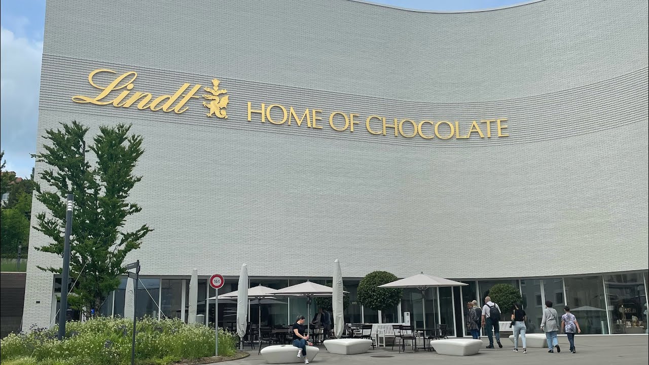 Switzerland Trip Vlog 4 - Lindt Chocolate Factory Tour #swisschocolate ...