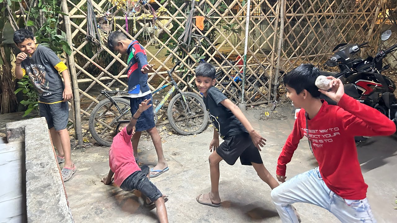 Maram pitti kheli aaj to 😱 - YouTube