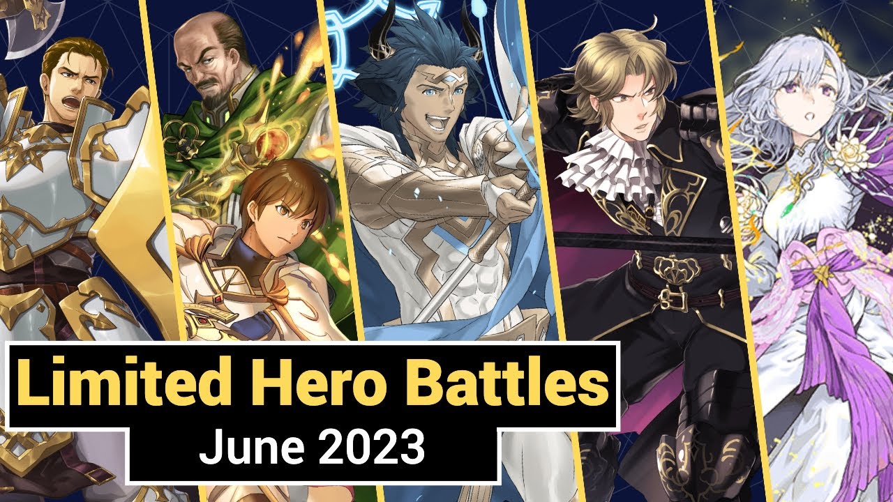 [FEH] June 2023 Limited Hero Battles! - YouTube