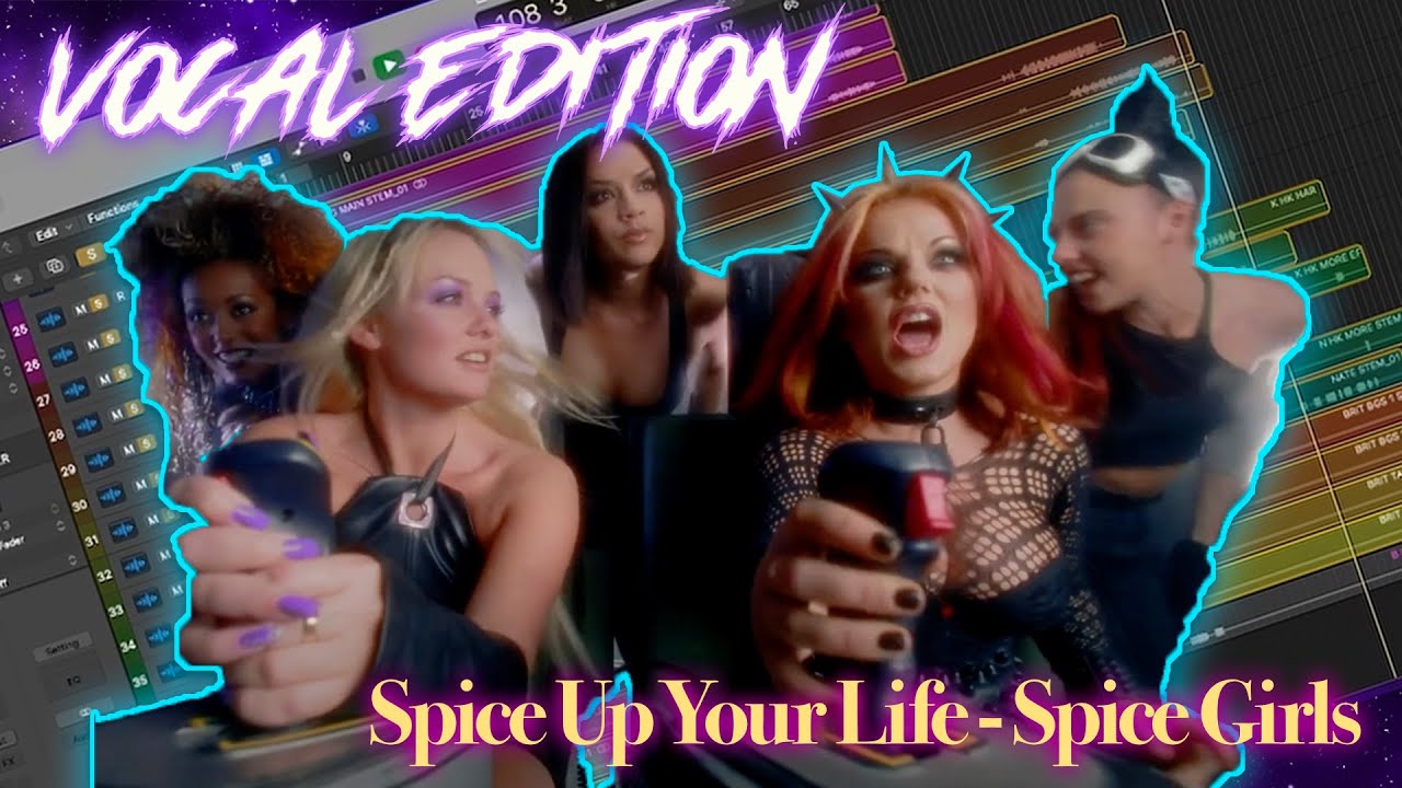 Spice Up Your Life - VOCAL MULTI-TRACK REACTION - Spice Girls - YouTube