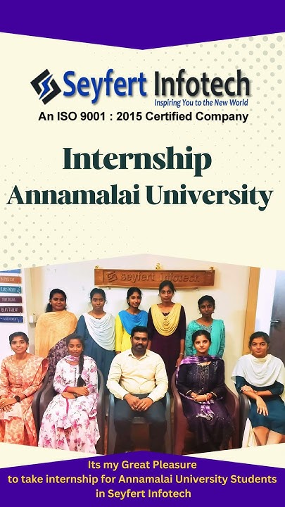 Seyfert Infotech Internship Engineeringcollege Websitedevelopers Motivation Education