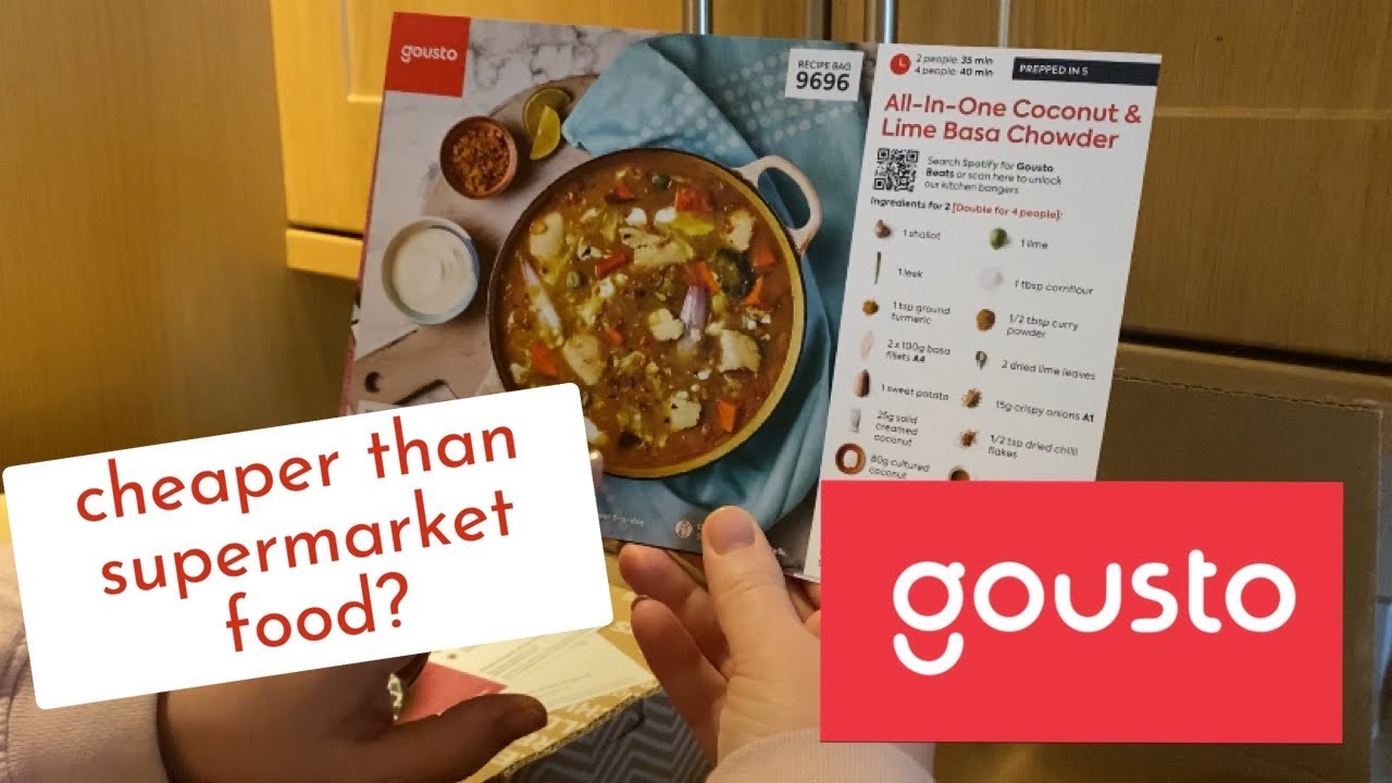 16 MEALS FOR £17! What’s inside your first Gousto box 📦 APRIL 2022 ...