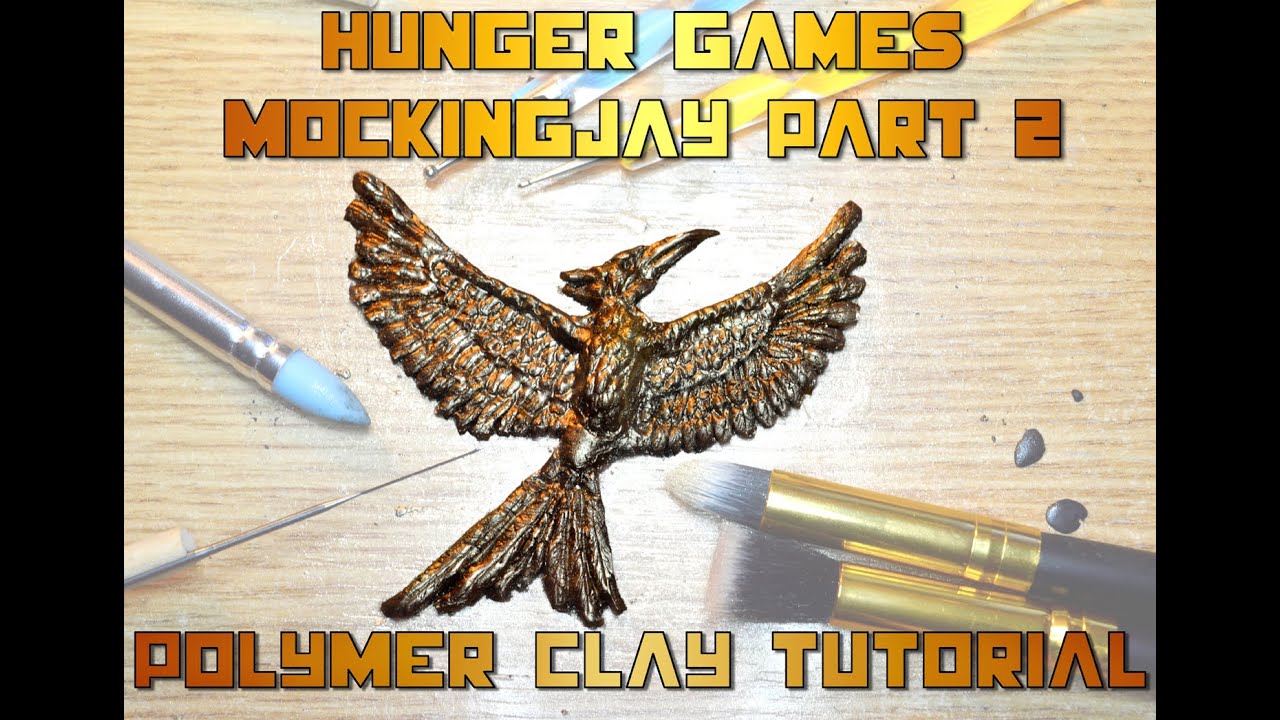 DIY mockingjay for the Hunger games Mockingjay part 2 movie polymer ...