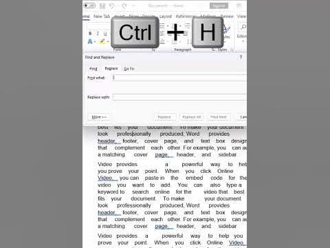 How to Remove Extra Space between words in MS Word. - YouTube