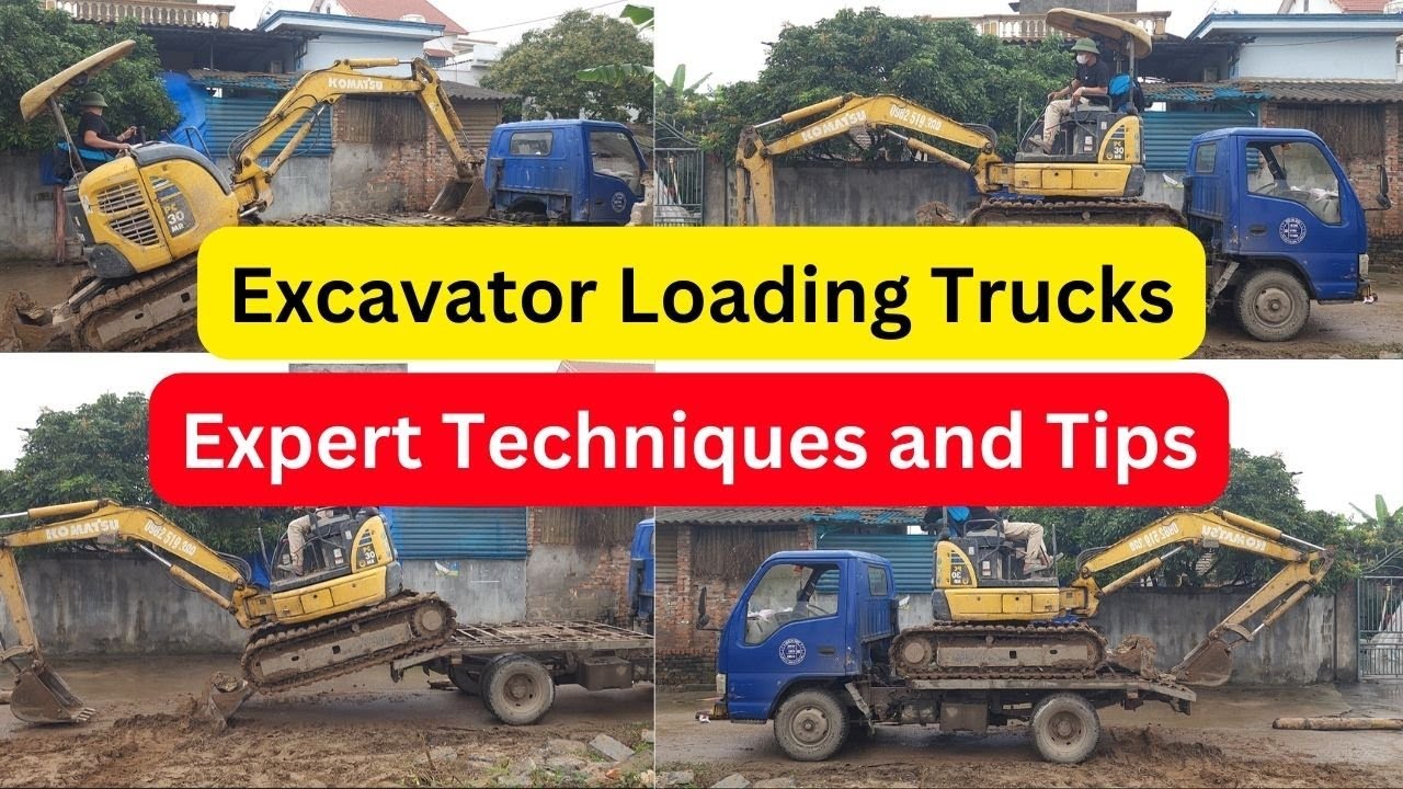 Excavator Loading Trucks: Expert Techniques and Tips - YouTube