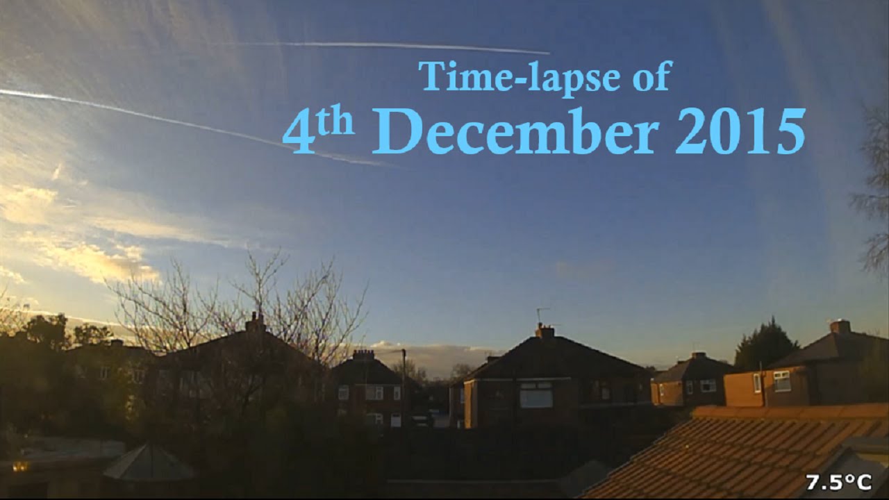 4 December 2015 Time-lapse - YouTube